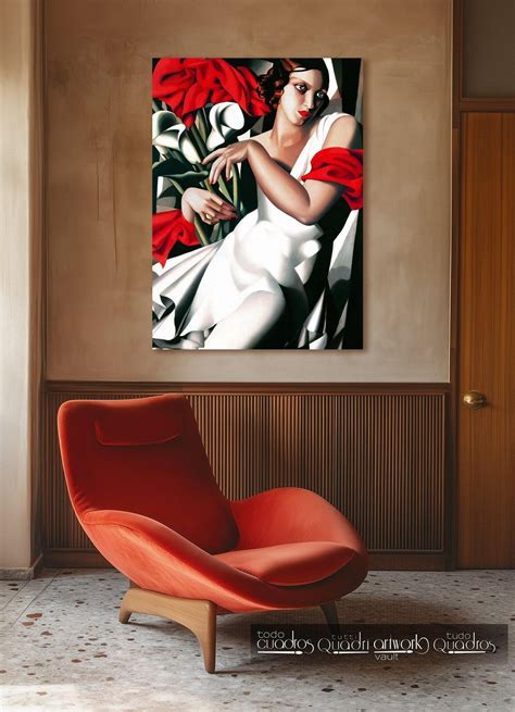 Retrato De Ira Perrot Por Tamara De Lempicka Tela A óleo