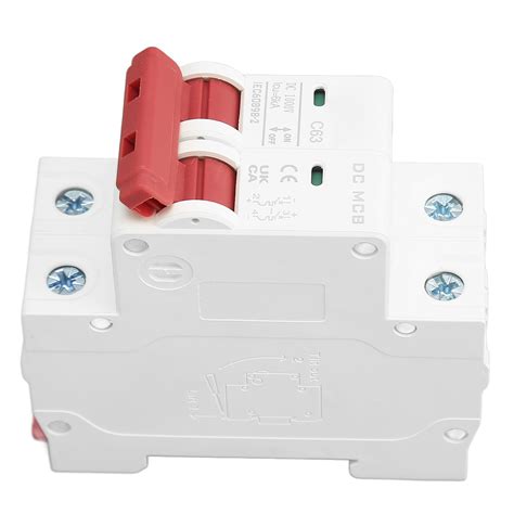 Rankomu Circuit Breaker Protector Circuit Breaker 2p Dc 1000v Mcb 63a