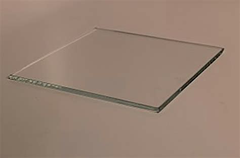 Square Low Iron 4 Mm Thick Swiped Edge Clear Flat Glass Etsy