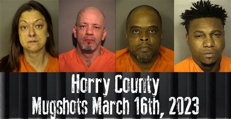 Horry County Mugshots March 16th 2023 WFXB