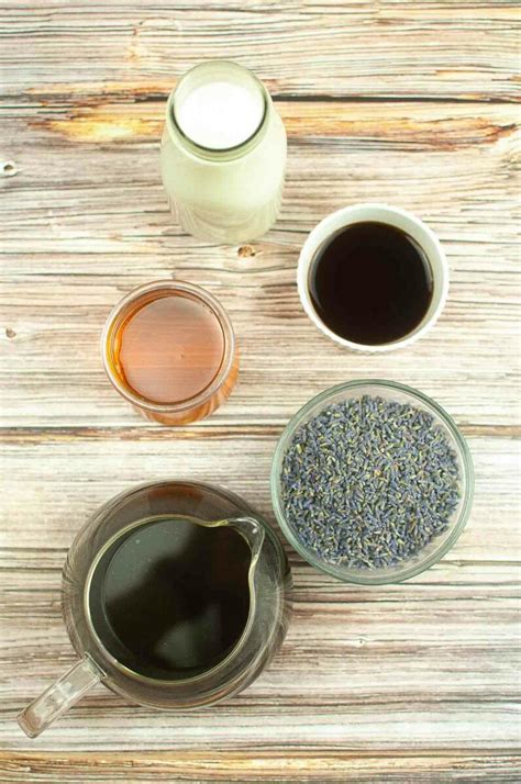 Honey Lavender Latte Babaganosh