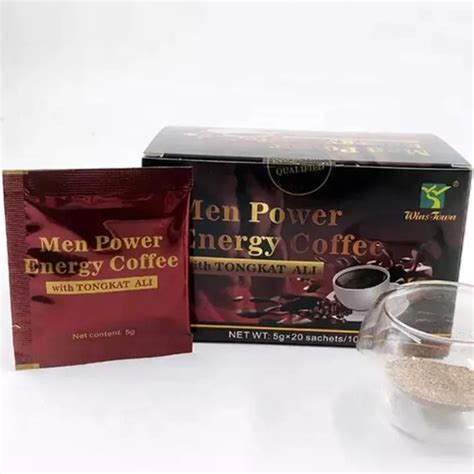 Wins Town Men Power Energy Coffee With Tongkat Ali Man Active Instant