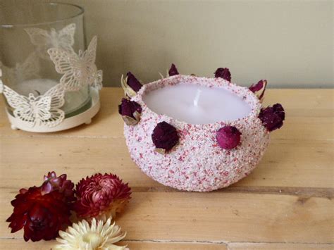 Handmade Lavender Scented Sand Candle Sandy Candles