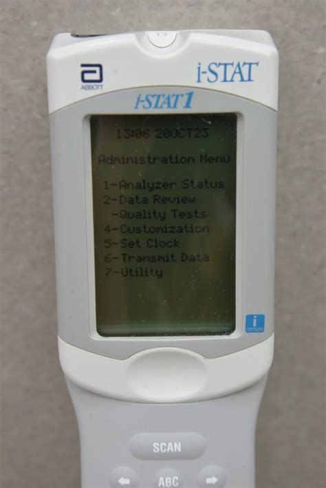 Abbott I Stat 1 Analyzer 300 G Portable Clinical Hematology Unit
