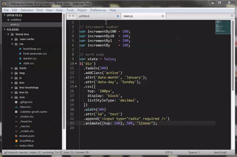 22 самых полезных плагина для веб разработки в Sublime Text