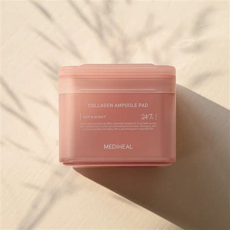 Mediheal Collagen Ampoule Pad 100pads 메디힐 탄력 콜라겐 채움 패드 100패드