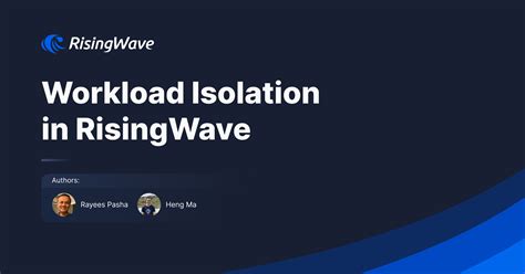 Risingwave Labs Blog Risingwave Real Time Event Streaming Platform