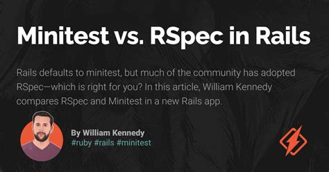 Minitest Vs Rspec In Rails Honeybadger Developer Blog