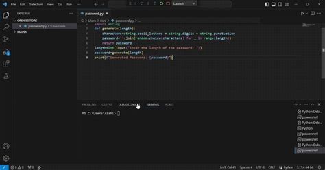 Rishika Parthiban On Linkedin Pythonprogramming Passwordgenerator Codingproject Cybersecurity