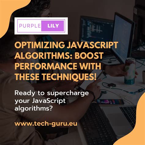 how to optimize javascript algorithms with built in methods purple lily b v posted on the