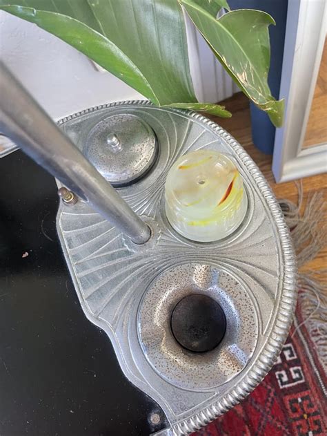 What Are These Three Removable Inserted Table Items On This Antique