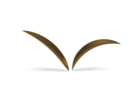 Golden Grass Herbal Organic Stem Curved Lush Leaves Floristic