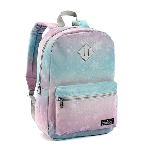 Mochila Feminina Juvenil Urbano Escolar Seanite 40164 Preto Netshoes