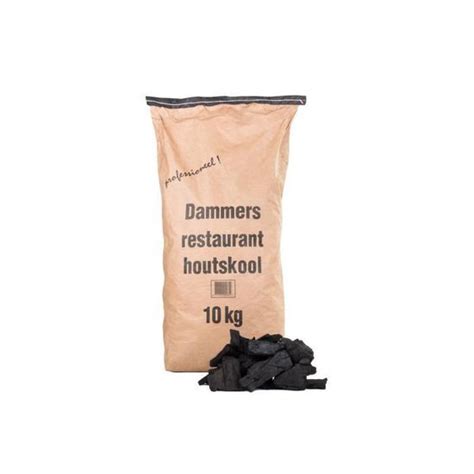 Dammers Restaurant Houtskool Acacia 10 Kg Voor Kamado Barbecue Bol