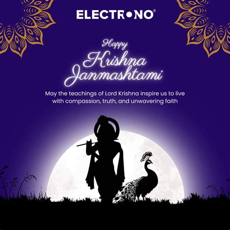 Electrono Solutions Pvt Ltd On Linkedin Krishna Janmashtami Electrono
