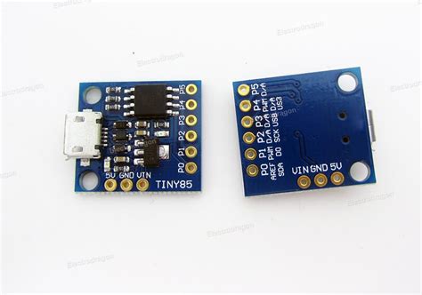 Attiny85 Usb Mini Dev Board Digispark Compatible Electrodragon