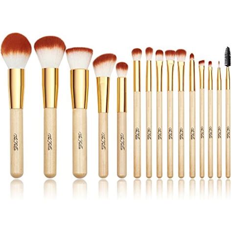 10pcs Makeup Brush Set Premium Synthetic Foundation Brush Blending