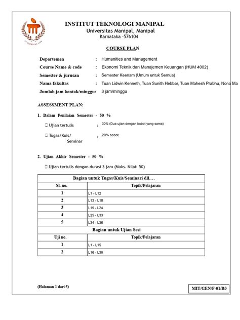 Rencana Pelajaran Eefm Final Baru Pdf
