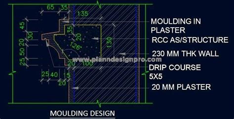 Free Cad Block Moulding And Cornice Designs For Architects