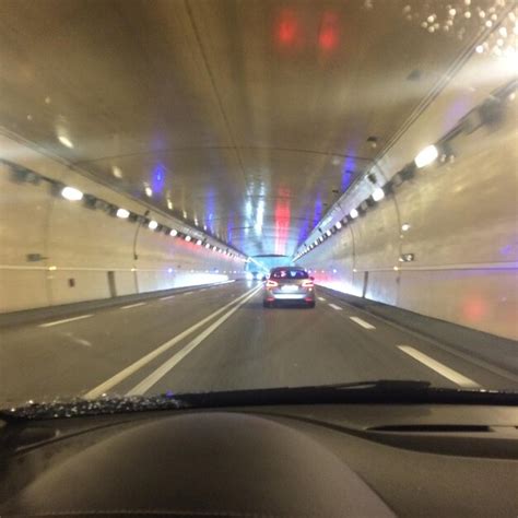 premium photo road passing through tunnel