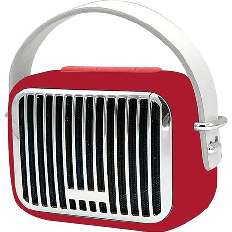Blutooth Retro Speaker Red Toys And Co Wireless Express