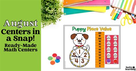August Math Games Lucky Learning With Molly Lynch