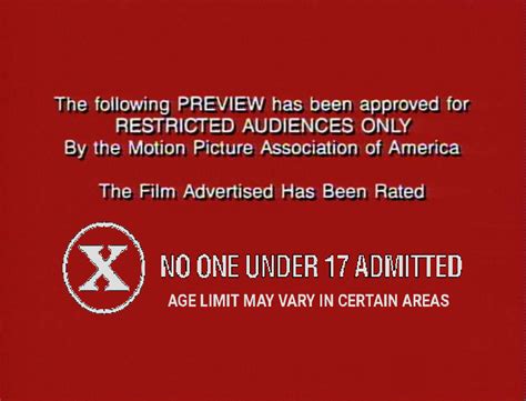 Mpaa Mid 1980s X Rated Trailer Bumper By Summitiscool2000 On Deviantart
