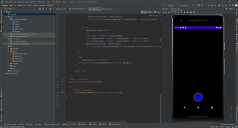 Java Insertar Un Joystick En Un Layout En Android Studio Stack