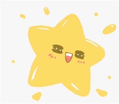 Kawaii Star Clipart Cute Stars Clip Art Galaxy Happy Funny Etsy