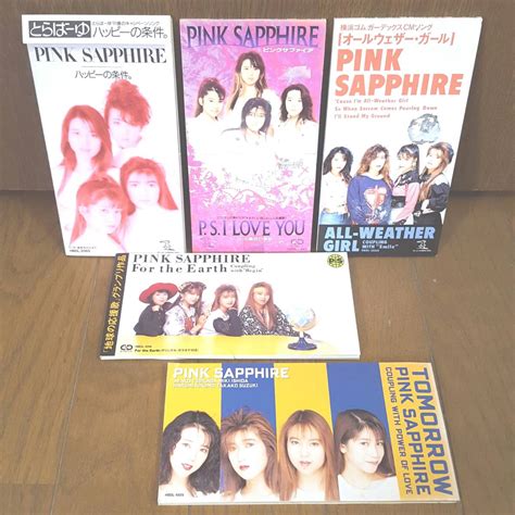Yahooオークション 8cmcd5枚セット Pink Sapphire ピンクサファイア
