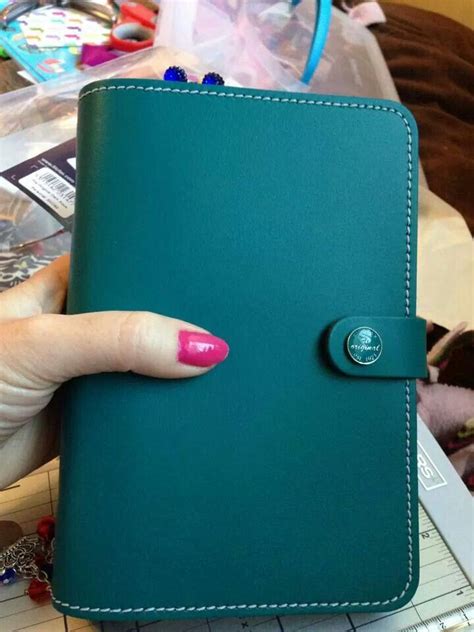 Dark Aqua Personal Original Filofaxlovely This Is What I Needwant 20140609 Filofax A5