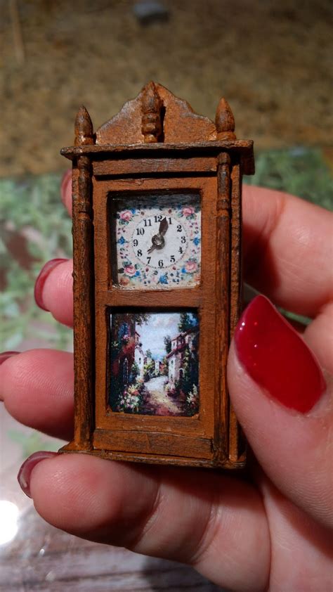My Miniature World Making Miniature Clocks The Timekeeper S Shop