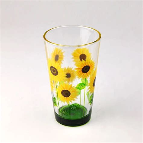 Pretty Painting Wine Glasses Drinking Cups Supplier