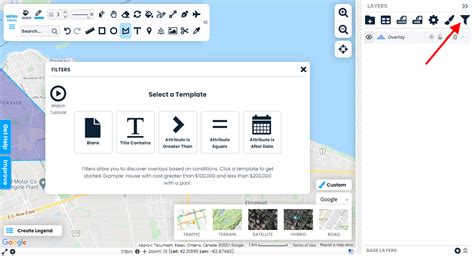 Attribute Filtering Scribble Maps