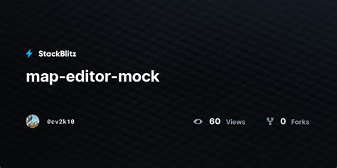 map editor mock stackblitz