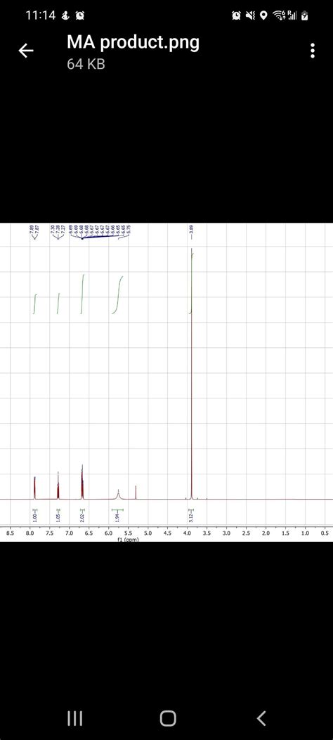 Nmr Inactive Contaminate In Fischer Esterification To Form Methyl