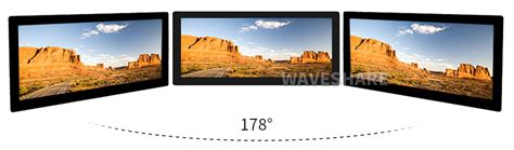 123in Capacitive Touch Screen Lcd 1920×720 Hdmi Ips Toughened