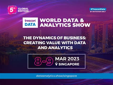 World Data And Analytics Show Singapore Datafloq