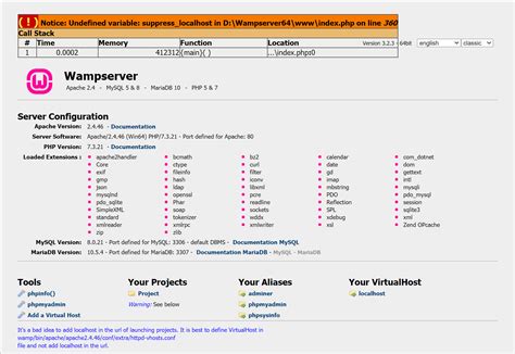 WampServer无法打开www下工作目录的解决方法 Arctic Maple 博客园