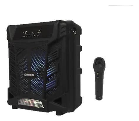 Alto Falante De Rádio Fm Bluetooth Sa8062t De 8 Polegadas Com Microfone Cor Preta Mercadolivre