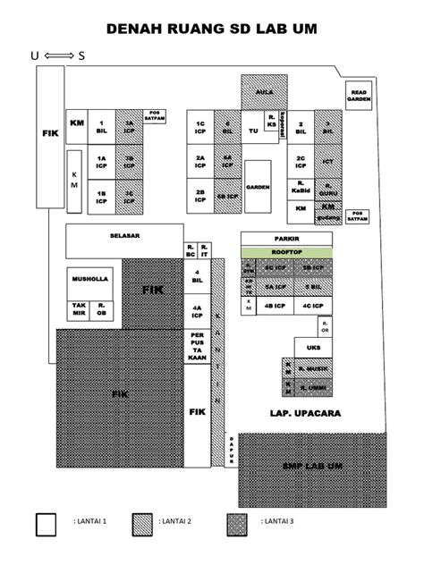 Denah Ruang Sd Lab Um Pdf