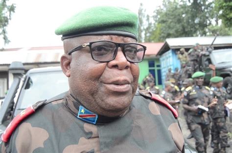 Nord Kivu Le Général Alengbia Nzambe Nouveau Commandant De La 34ème