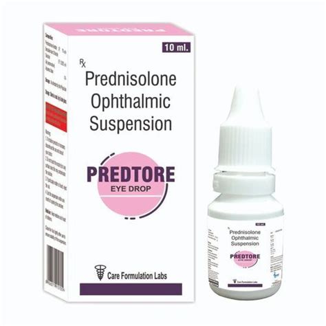 10ml Prednisolone Ophthalmic Suspension Eye Drop At Best Price In Navi