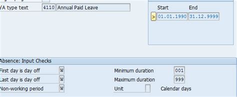 Solved User Unable To Apply For Annual Leave In Ess Porta Sap Community