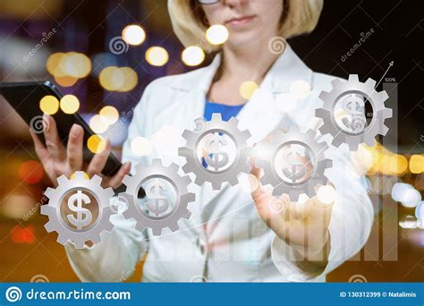 The Concept Is The Analytics And Successful Financial Management Stock