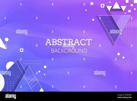 Purple Geometric Abstract Background Vector Stock Vector Image And Art