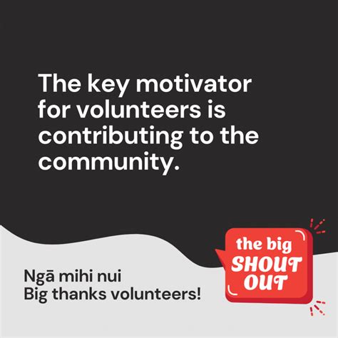 The Big Shout Out Volunteering New Zealand