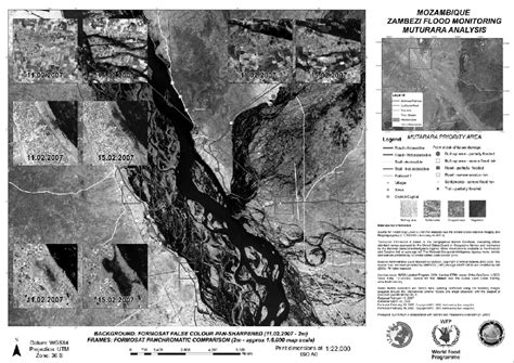 Multi Temporal Analysis Showing The Flood Impact On The Infrastructures