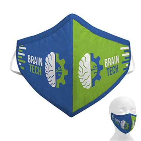 Custom Microfiber Face Mask With Logo Progress Promotional Products