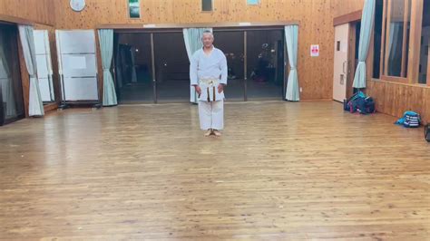 6段受審に向けて、地区形b受審に向けて練習を開始！ ここがスタート地点！ とりあえず10キロ減量しないと💧 課題がわかったので、これから調整し